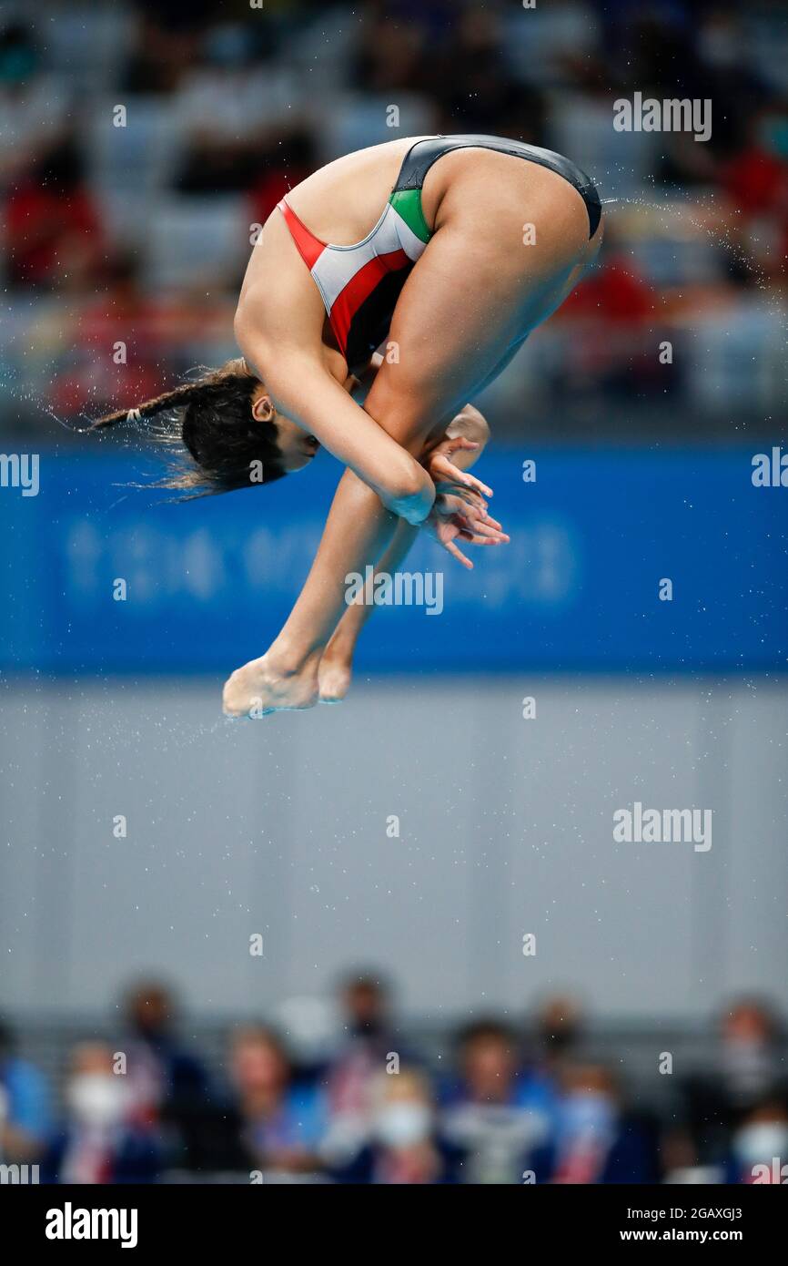 August 1, 2021, Tokyo, Japan: ARANZA VAZQUEZ MONTANO (MEX) competes in ...