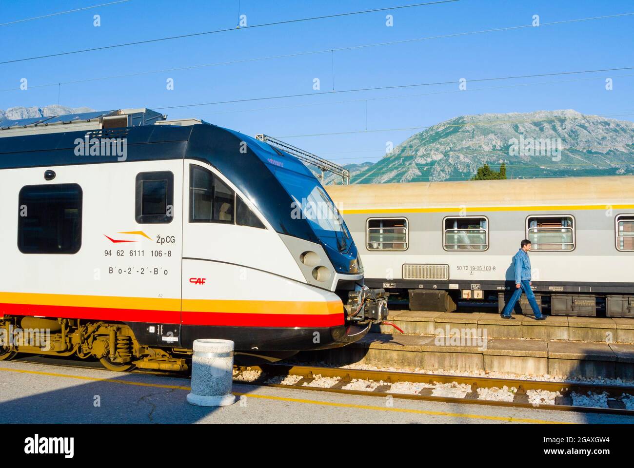 Montenegro train hi-res stock photography and images - Alamy