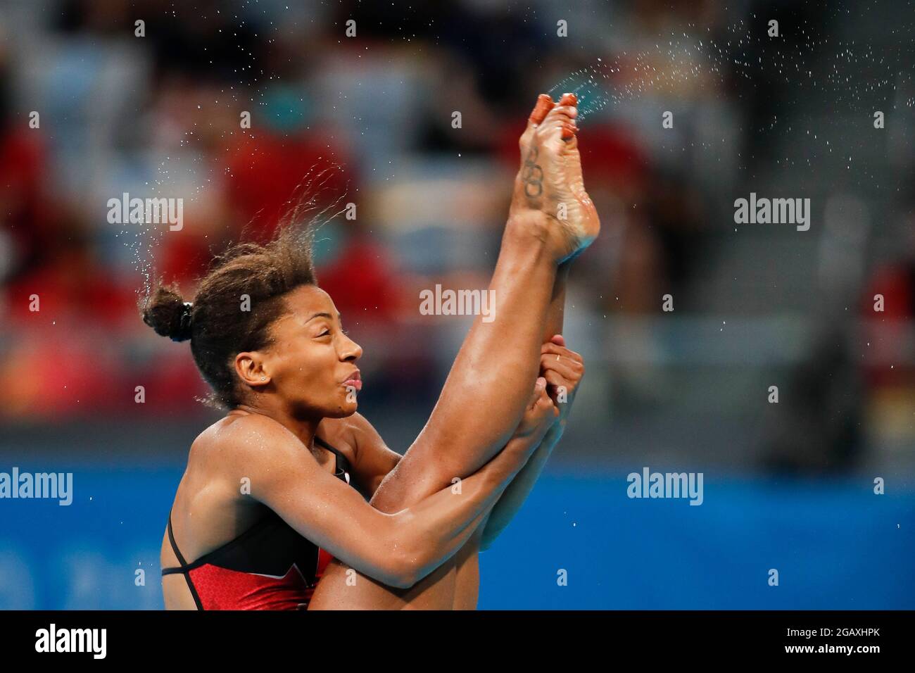 Tokyo, Japan. 1st Aug, 2021. JENNIFER ABEL (CAN) competes in the Women ...