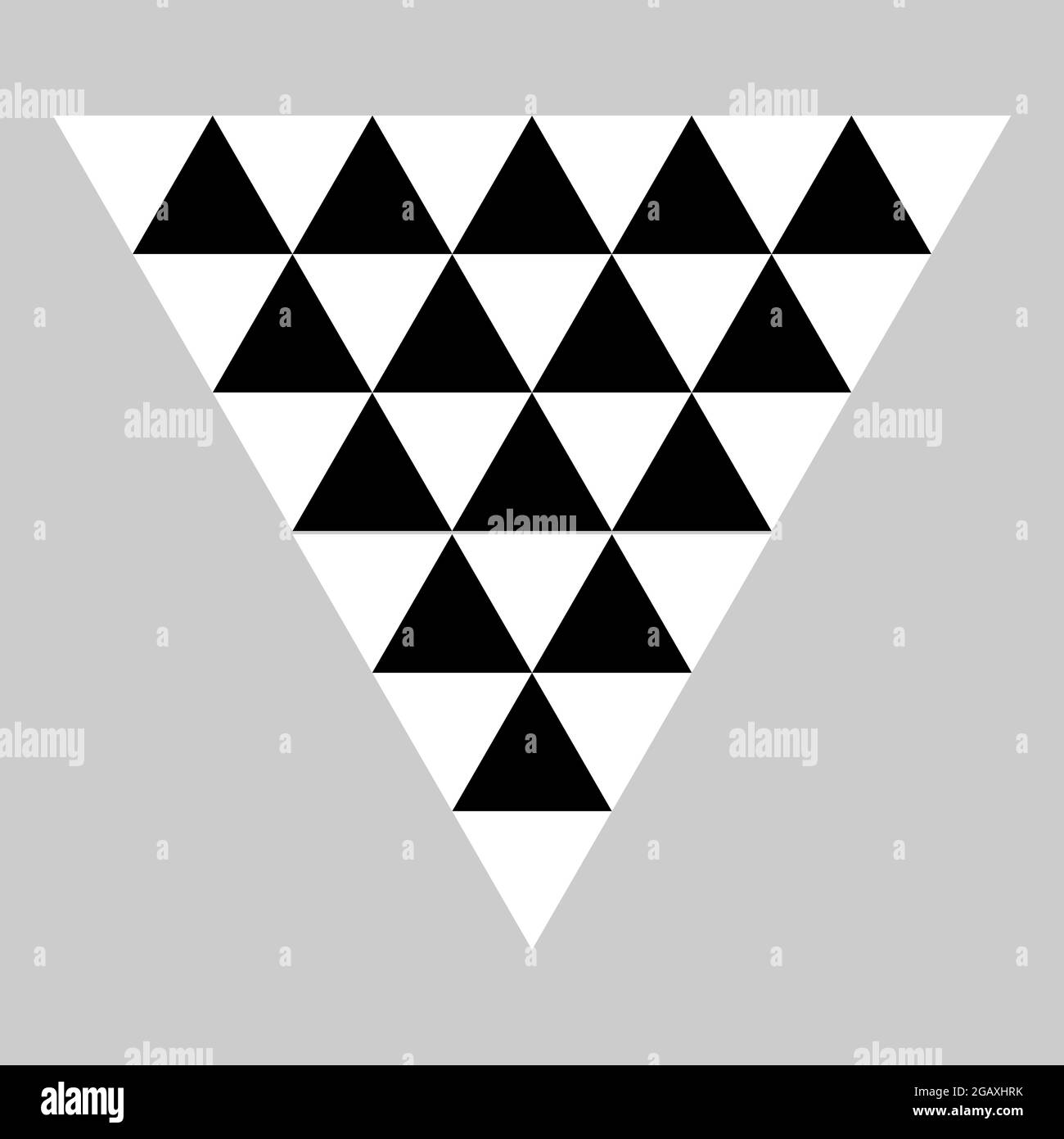 Triangle, triangular abstract geometric vector illustration, pattern ...