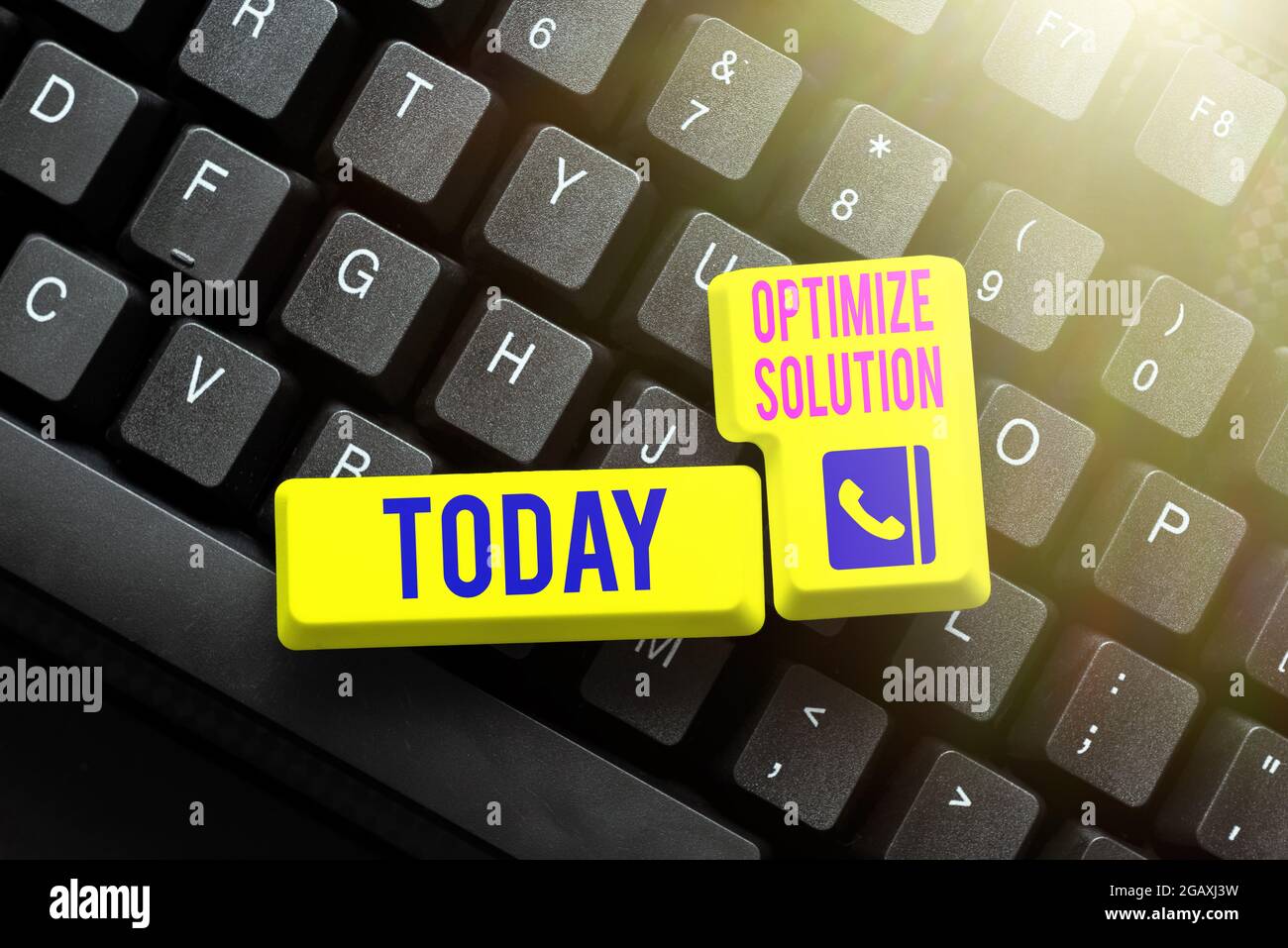 Text Caption Presenting Optimize Solution Concept Meaning Process Of Finding The Greatest Value