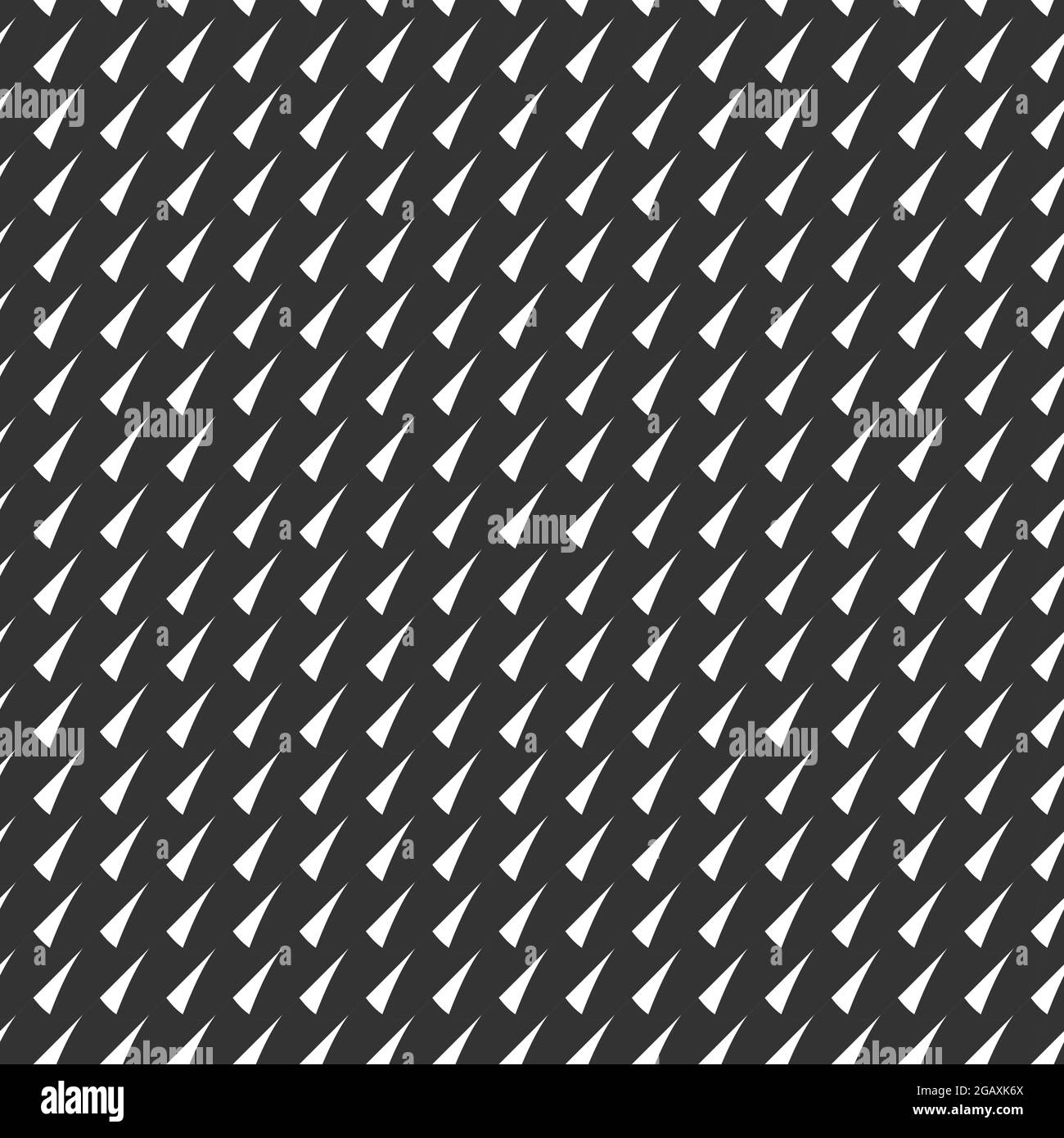 Black and white, monochrome seamlessly repeatable geometric pattern ...