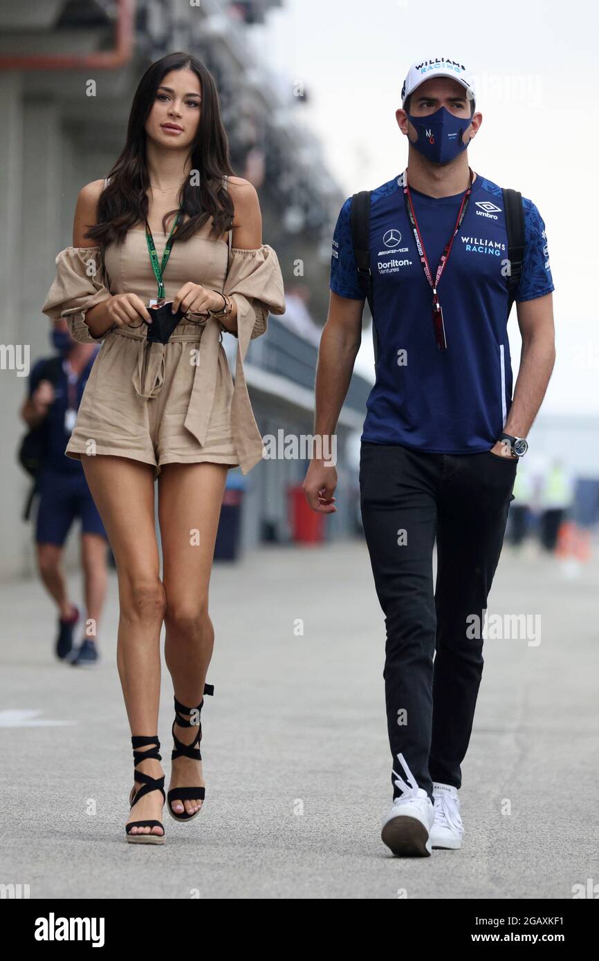 Budapest, Hungary. 1st Aug, 2021. # 6 Nicholas Latifi (CAN, Williams ...