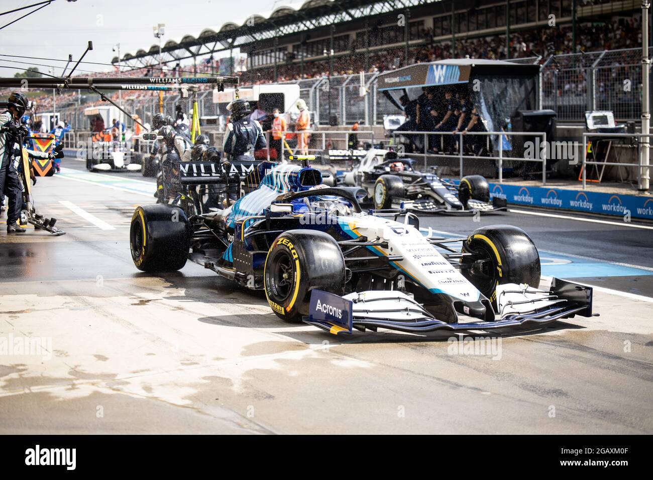 Budapest, Hungary. 01st Aug, 2021. Nicholas Latifi (CDN) Williams ...