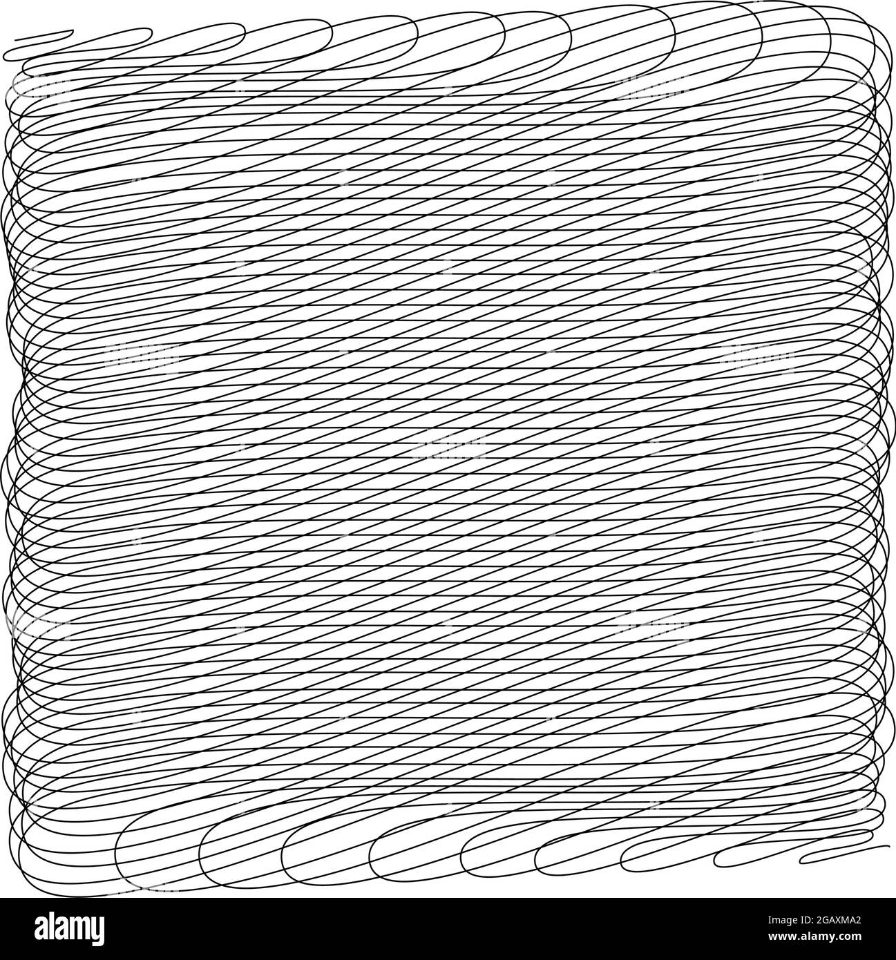 Square, rectangle scribbling, sketchy, sketch doodle lines element ...