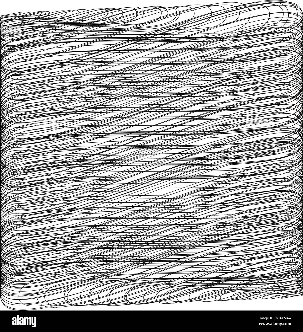 Square, rectangle scribbling, sketchy, sketch doodle lines element ...