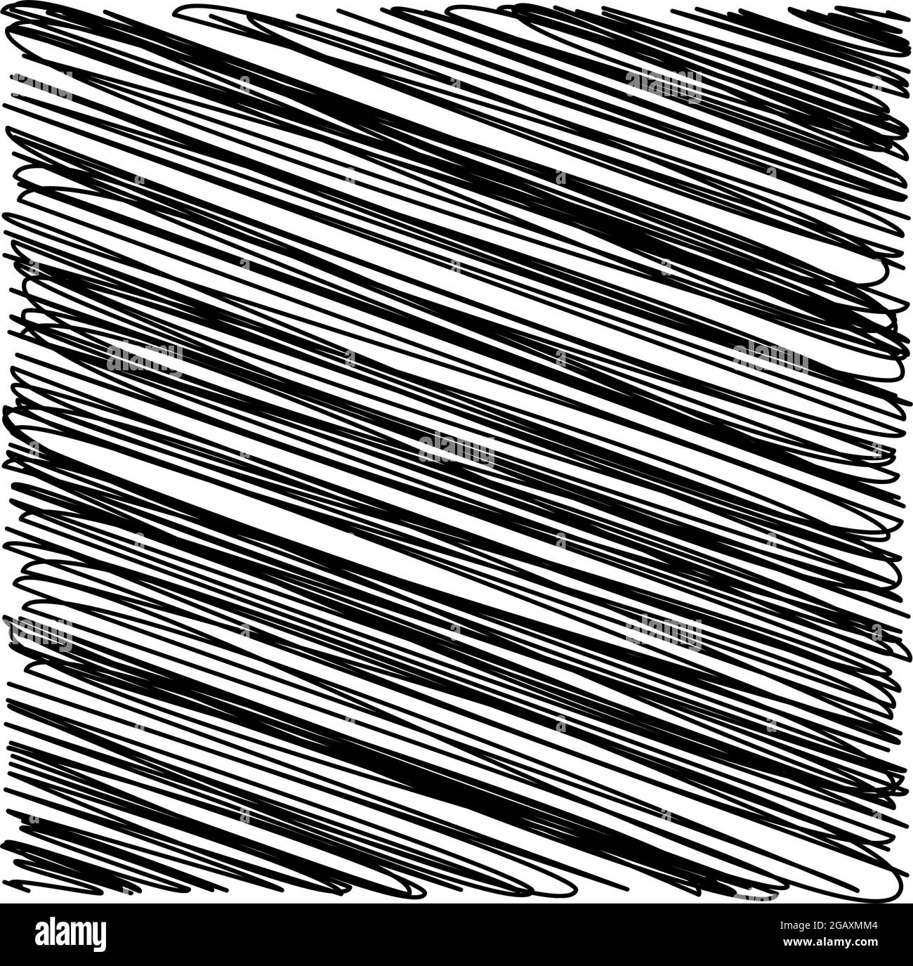 Square, rectangle scribbling, sketchy, sketch doodle lines element ...