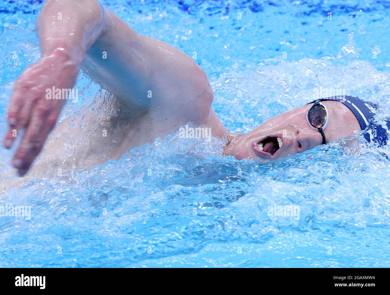 Tokyo, Japan. 1st Aug, 2021. Florian Wellbrock of Germany competes ...