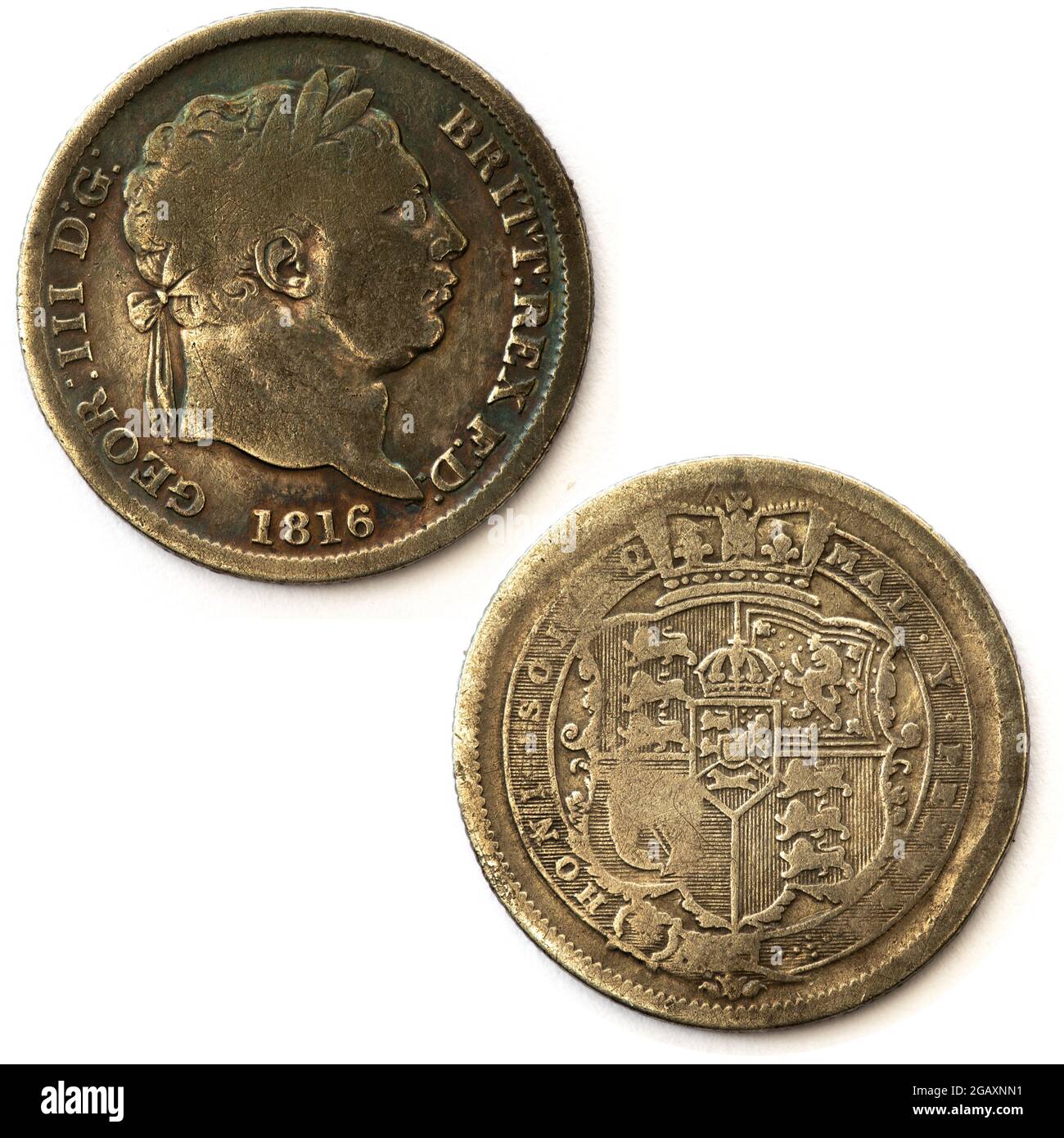 George iii coat of arms hi-res stock photography and images - Alamy