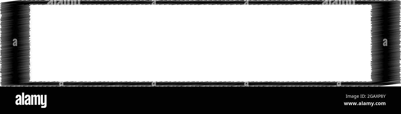 Square, rectangle scribbling, sketchy, sketch doodle lines element ...