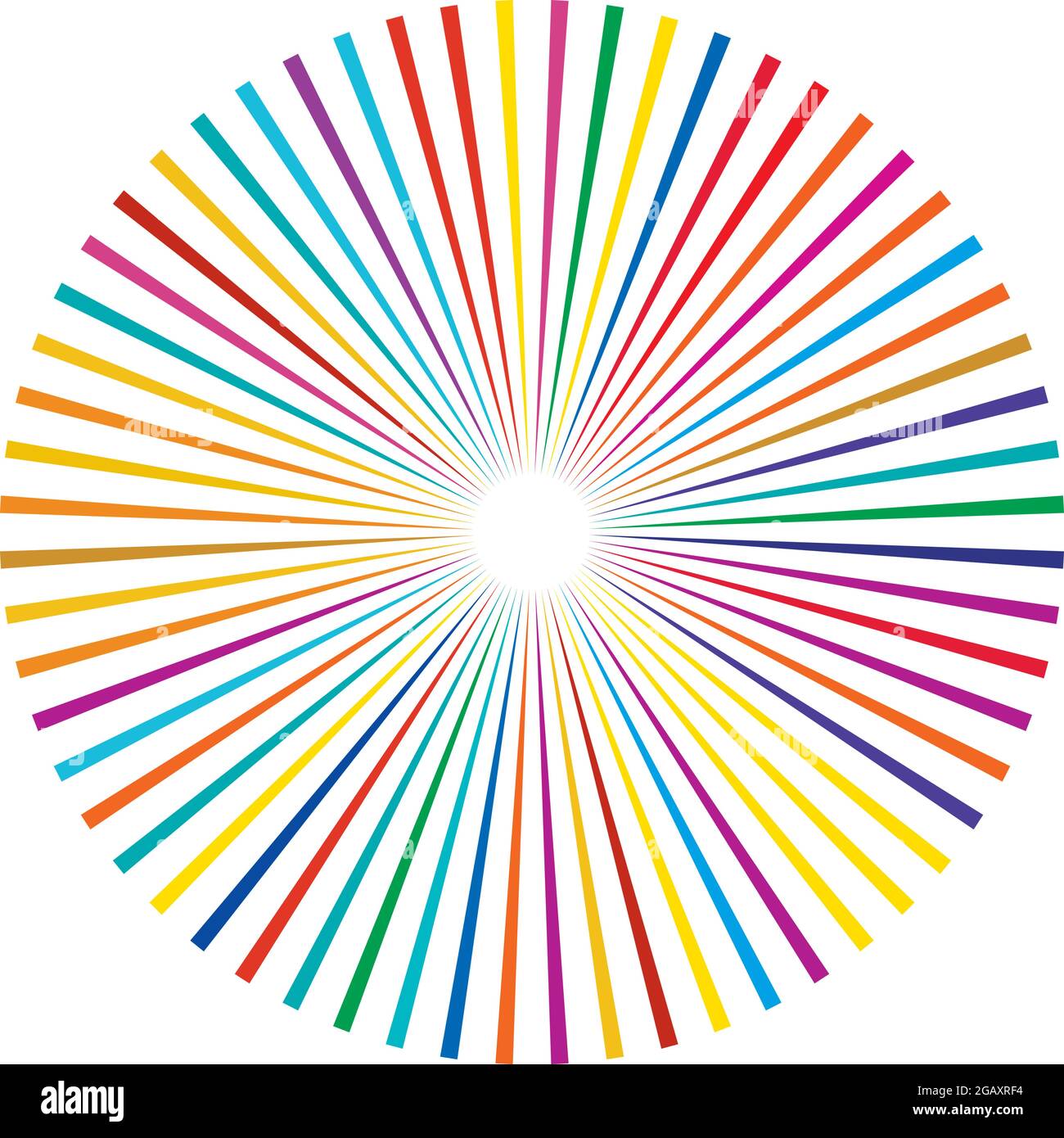 Abstract burst, flash, flare lines. Radial, radiating lines circular ...