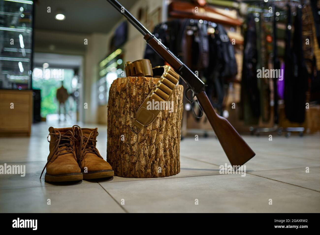 Stump gun hi-res stock photography and images - Alamy