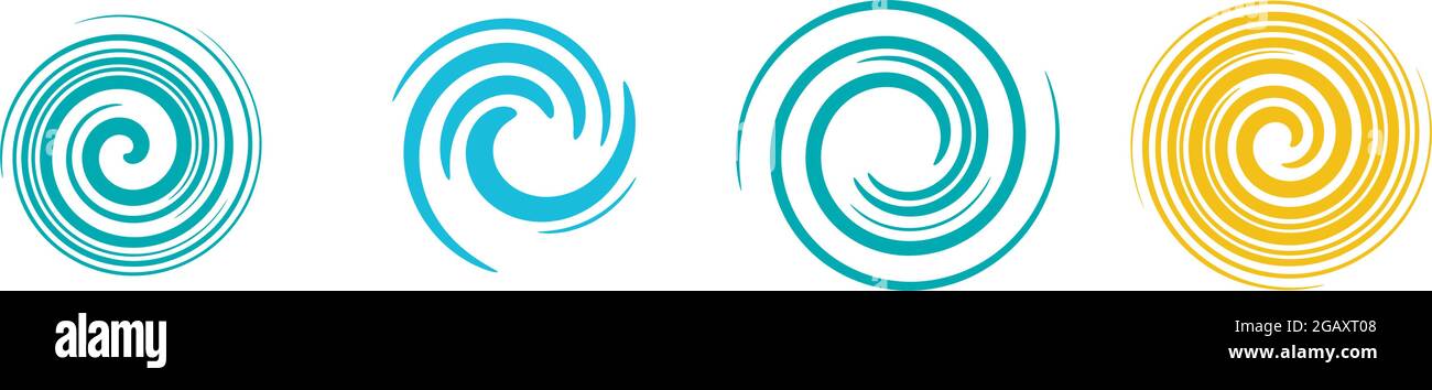Smudge, smear circular spiral, swirl, twirl element. Gel, fluid, liquid ...
