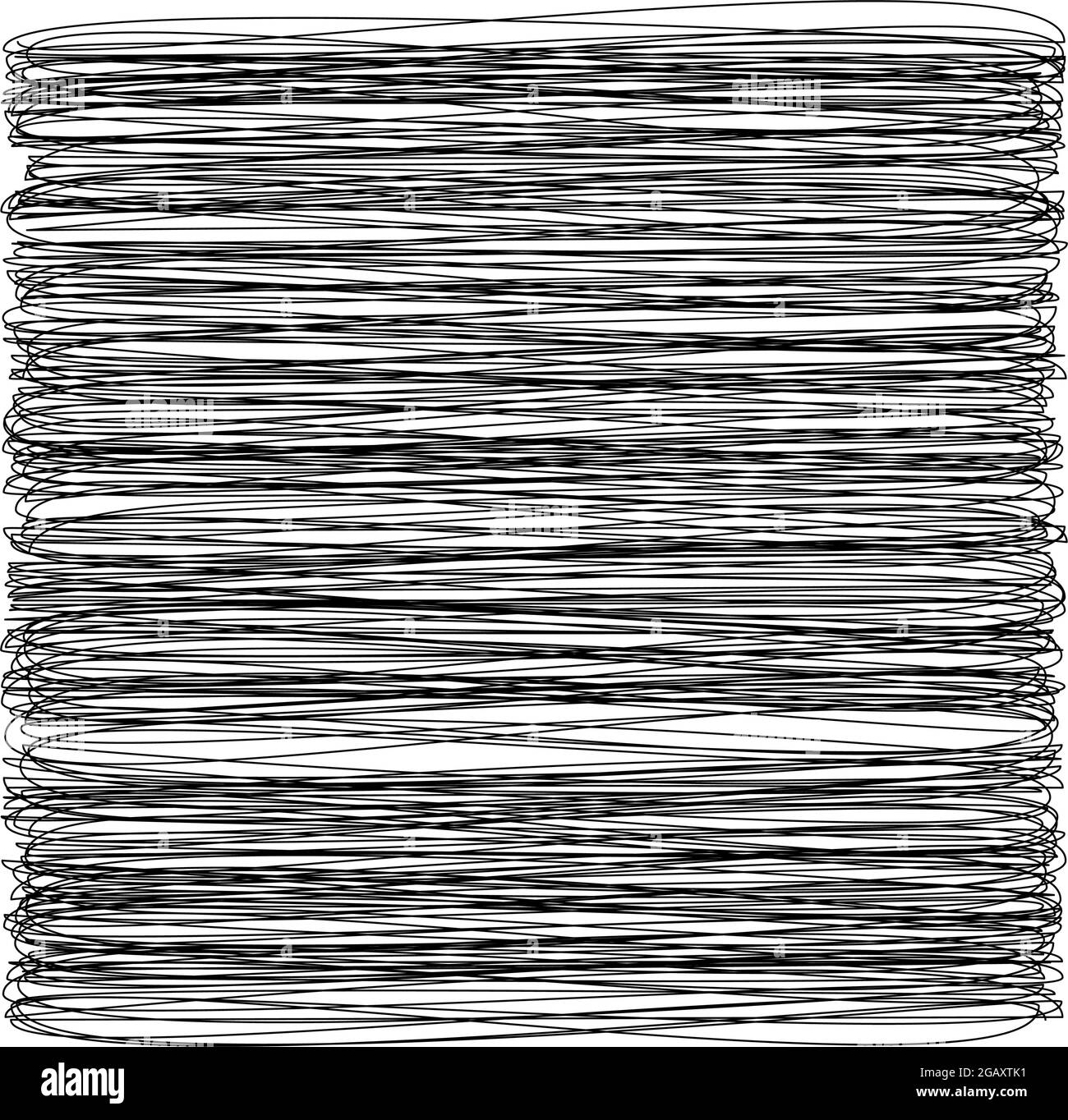 Square, rectangle scribbling, sketchy, sketch doodle lines element ...