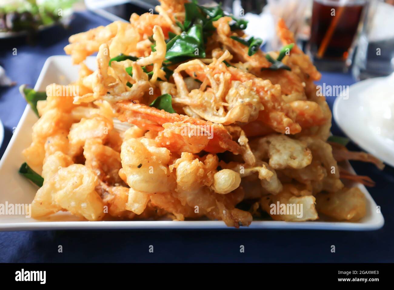 fish ball and vegetable ball ,deep fried vegetable and deep fried fish ...