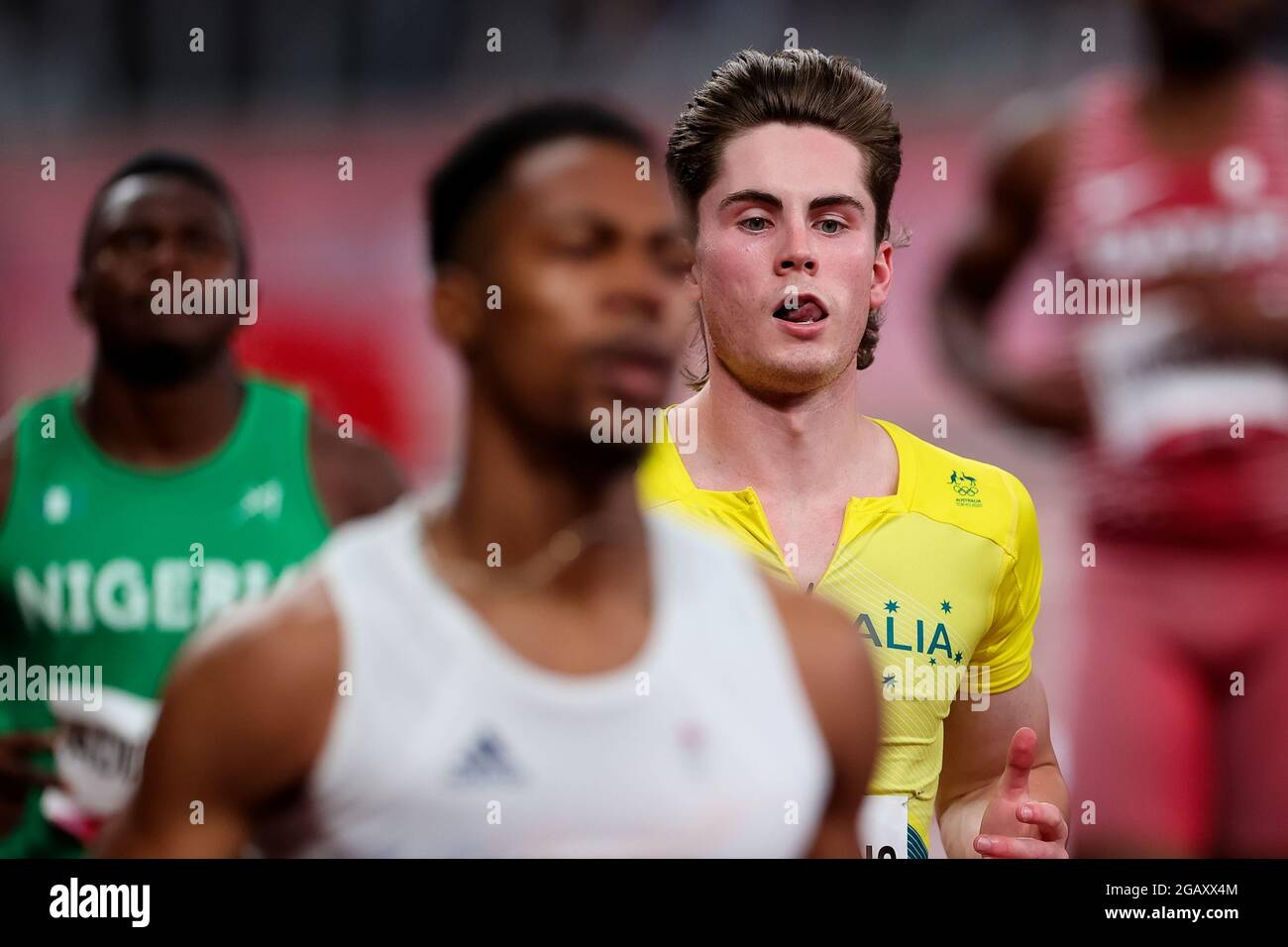 Tokyo, Japan, 1 August, 2021. Rohan Browning of Team Australia in ...