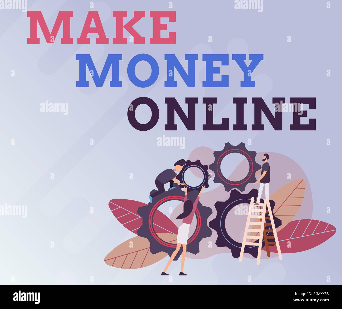 Handwriting text Make Money Online. Business concept Get paid earn cash ...