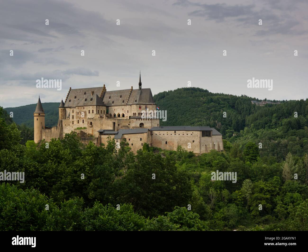 Vianden castle hi-res stock photography and images - Alamy