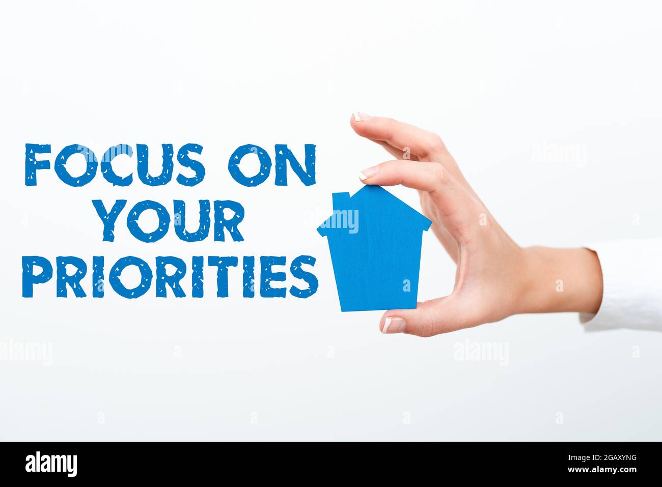 Conceptual display Focus On Your Priorities, Internet Concept remove ...