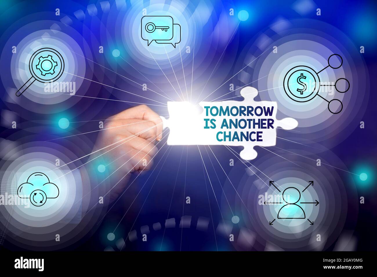 Text showing inspiration Tomorrow Is Another Chance. Business approach ...