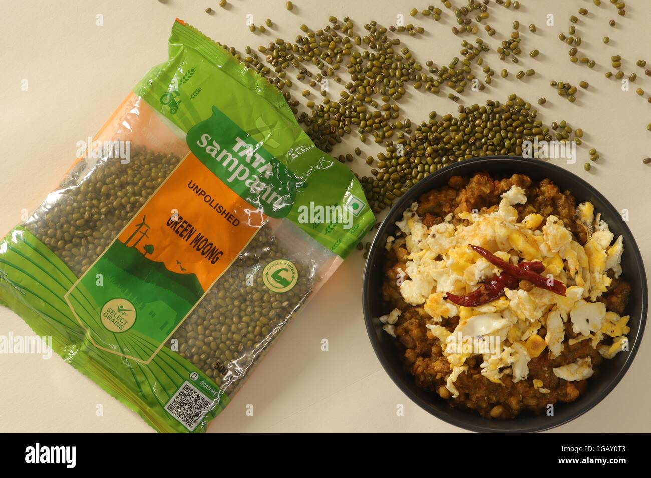 Mumbai, Maharashtra, India, July 27 2021: Tata sampann packaging of ...