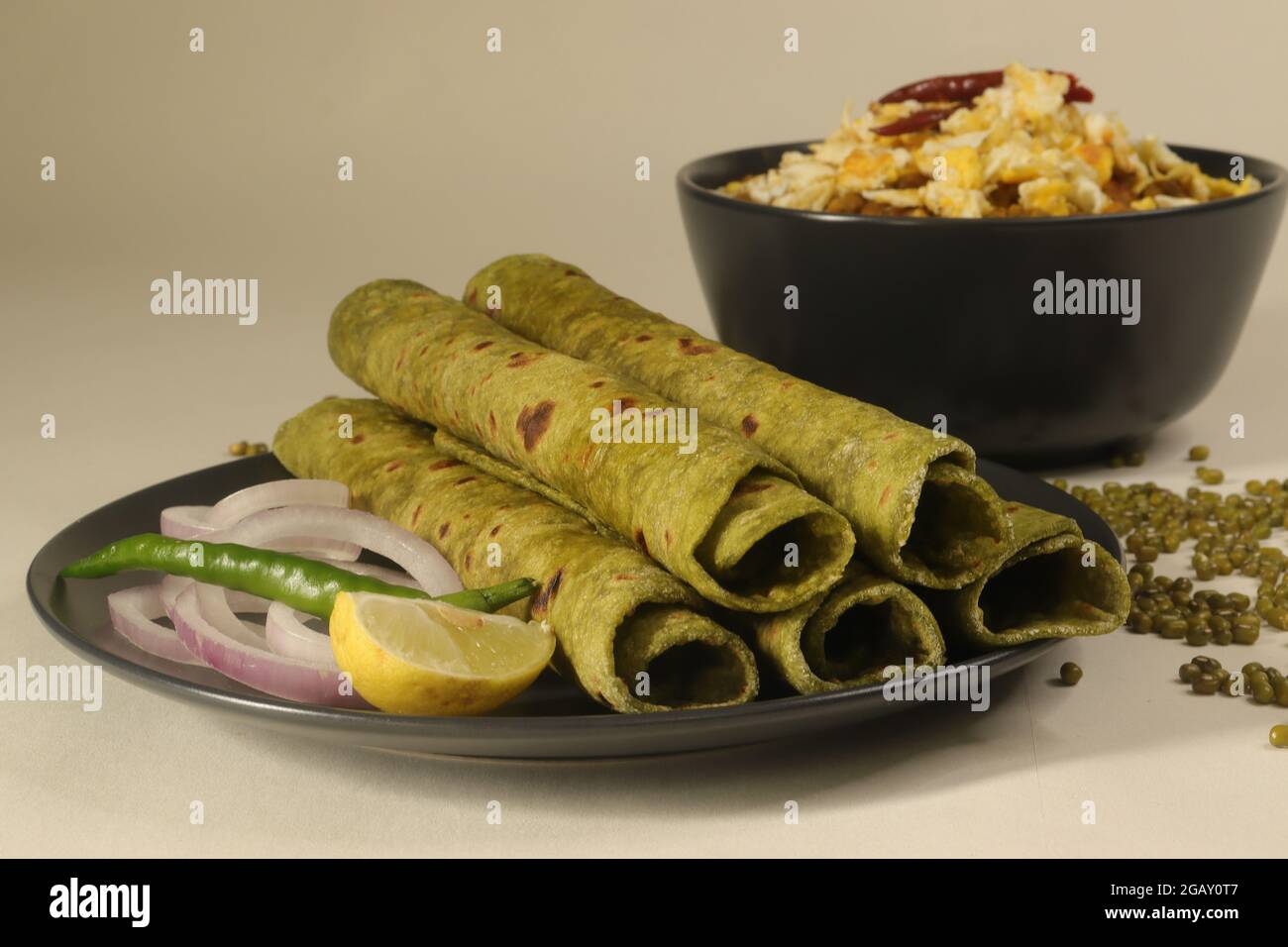 Indian breads hi-res stock photography and images - Alamy