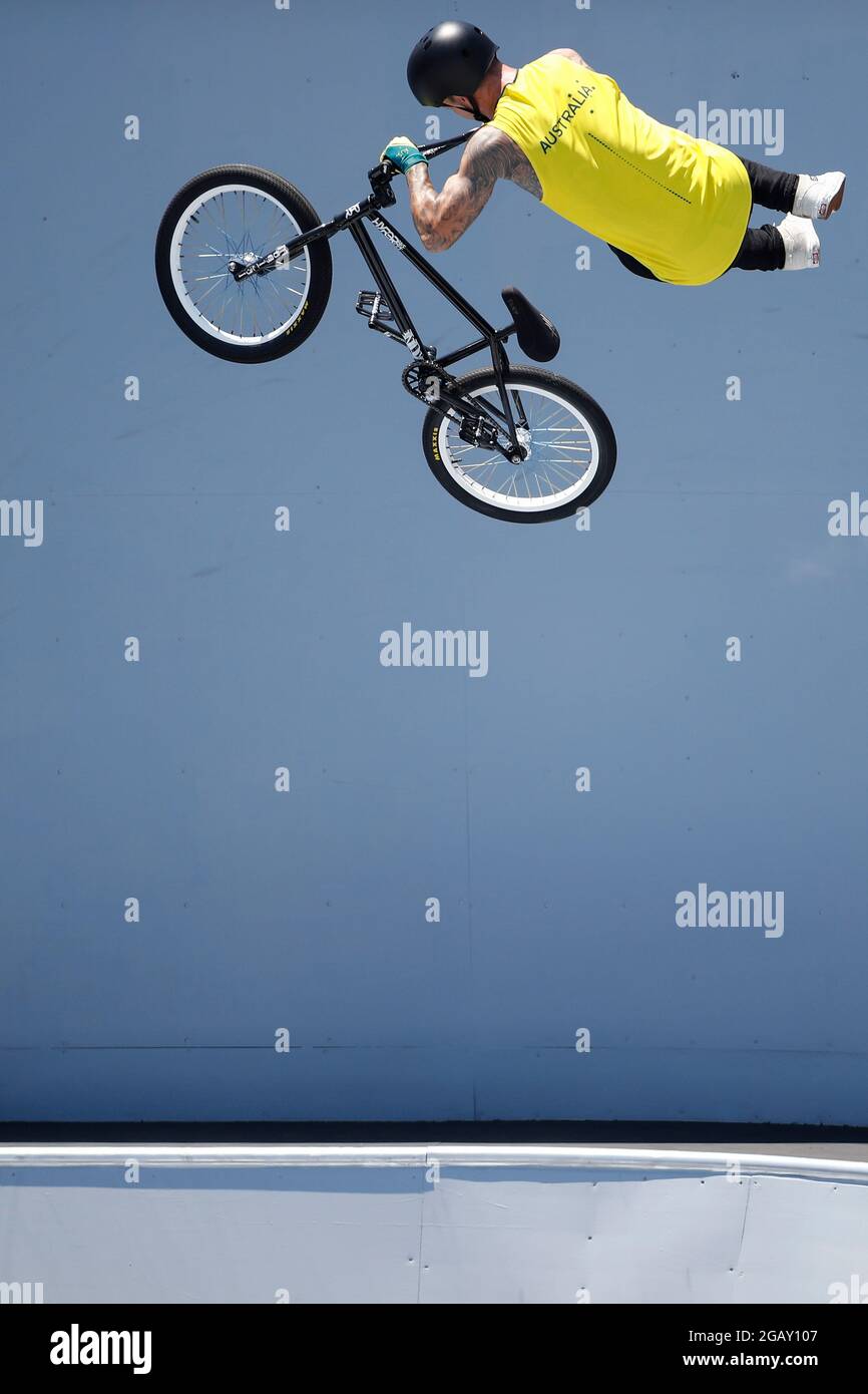 August 1, 2021: LOGAN MARTIN (AUS) competes in the Cycling BMX Racing ...