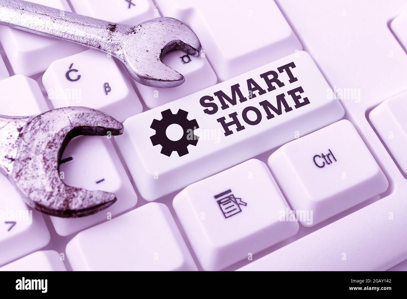 Conceptual caption Smart Home. Concept meaning equipped home can be ... Conceptual caption Smart Home. Concept meaning equipped home can be ...