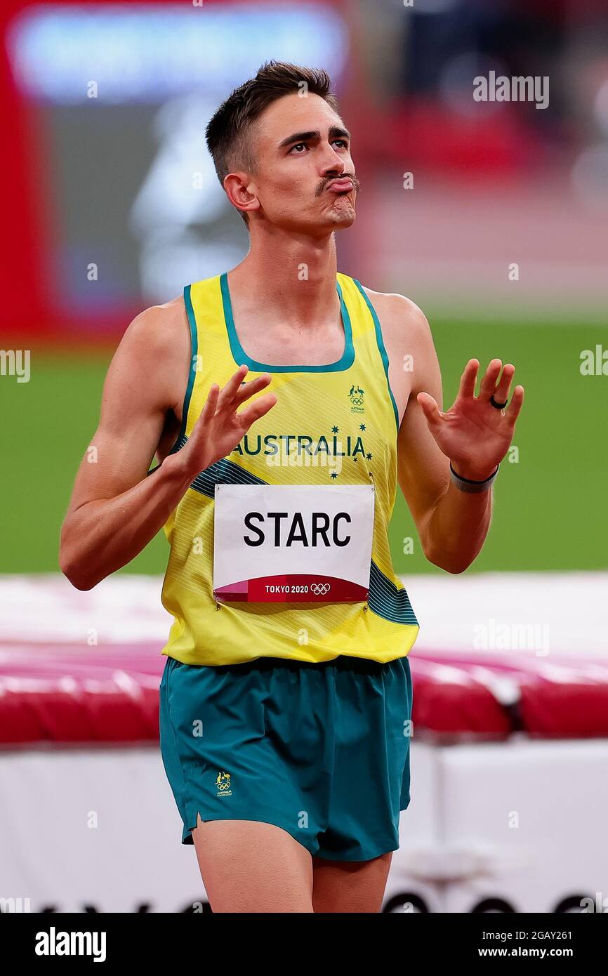 Tokyo, Japan, 1 August, 2021. Brandon Starc of Team Australia ...