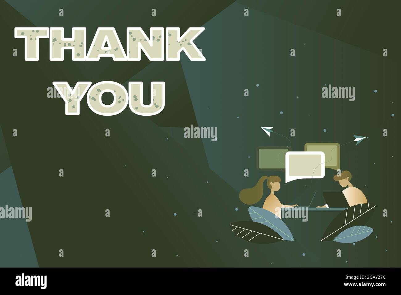 Inspiration showing sign Thank You. Word Written on a polite expression ...