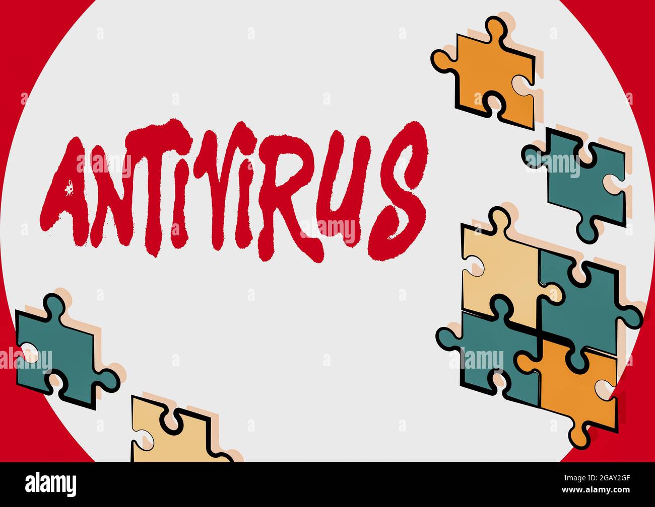 Hand writing sign Antivirus, Business concept suitable for the ...