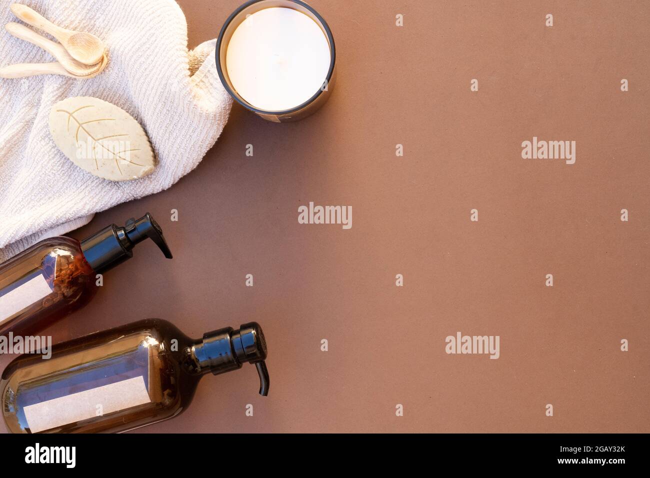 Natural cosmetics set Stock Photo - Alamy