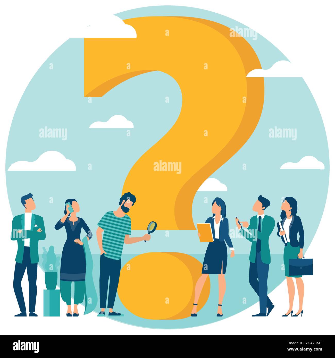 Big question mark Stock Vector Image & Art - Alamy