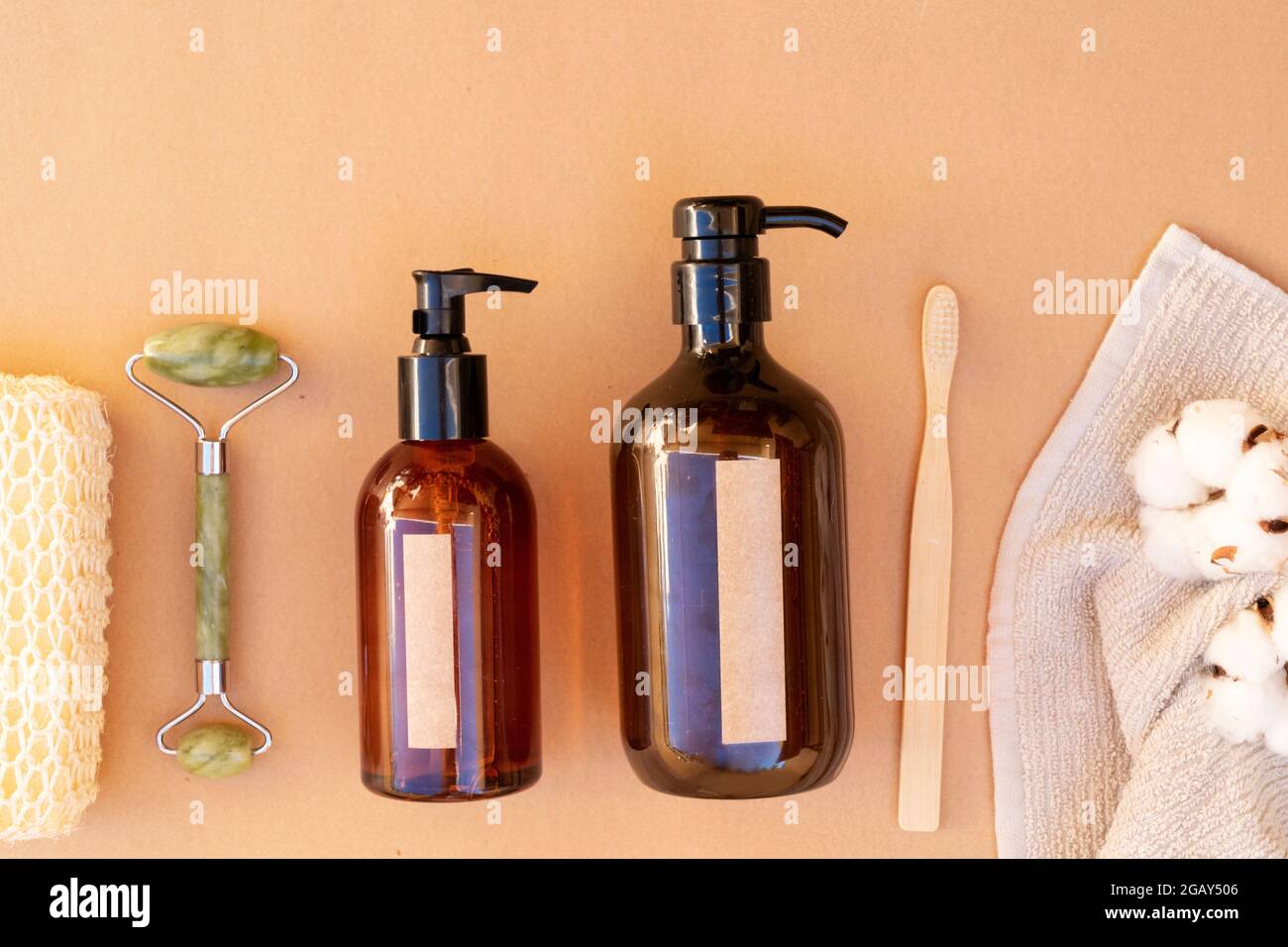 Natural cosmetics set Stock Photo - Alamy