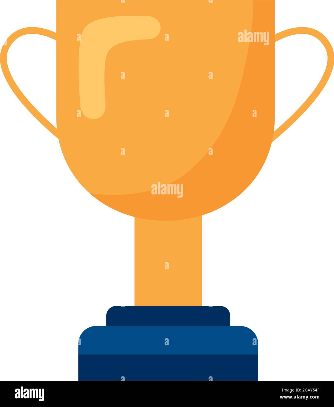 trophy cup award golden icon Stock Vector Image & Art - Alamy