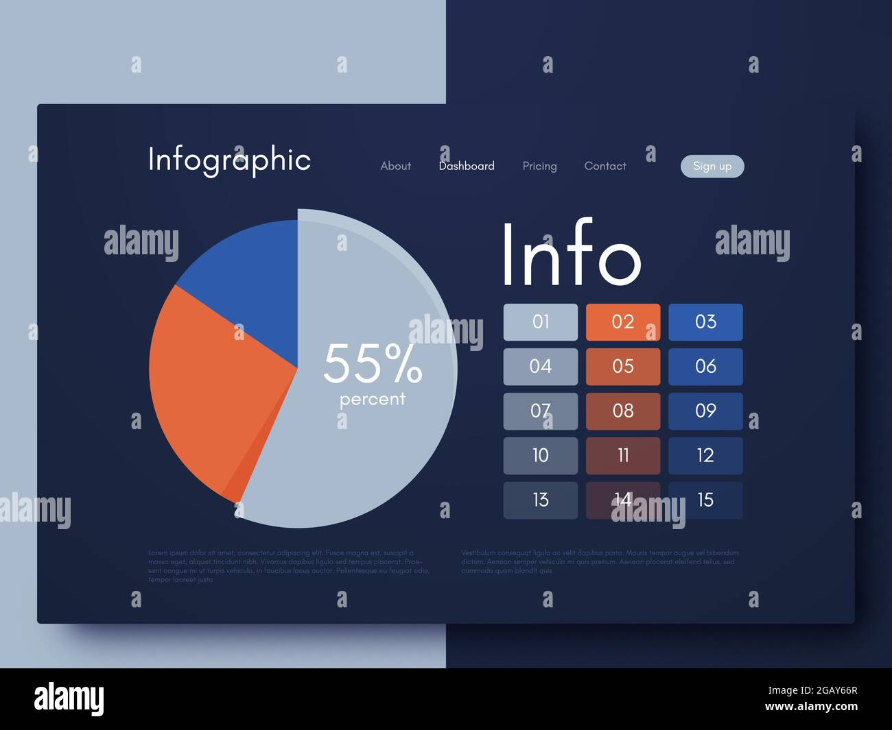 Bar charts and graphs Stock Vector Images - Alamy