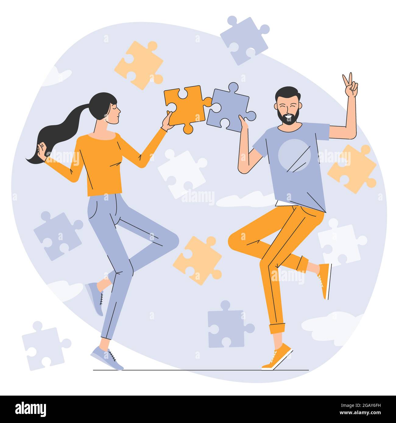 Assembling assemble Stock Vector Images - Alamy