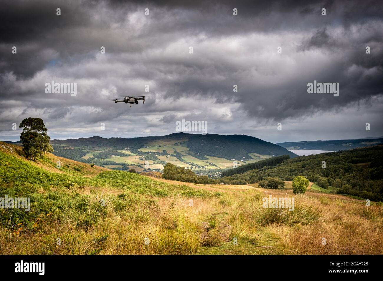 Using a small, highly portable, drone to survey the archaeology of a ...