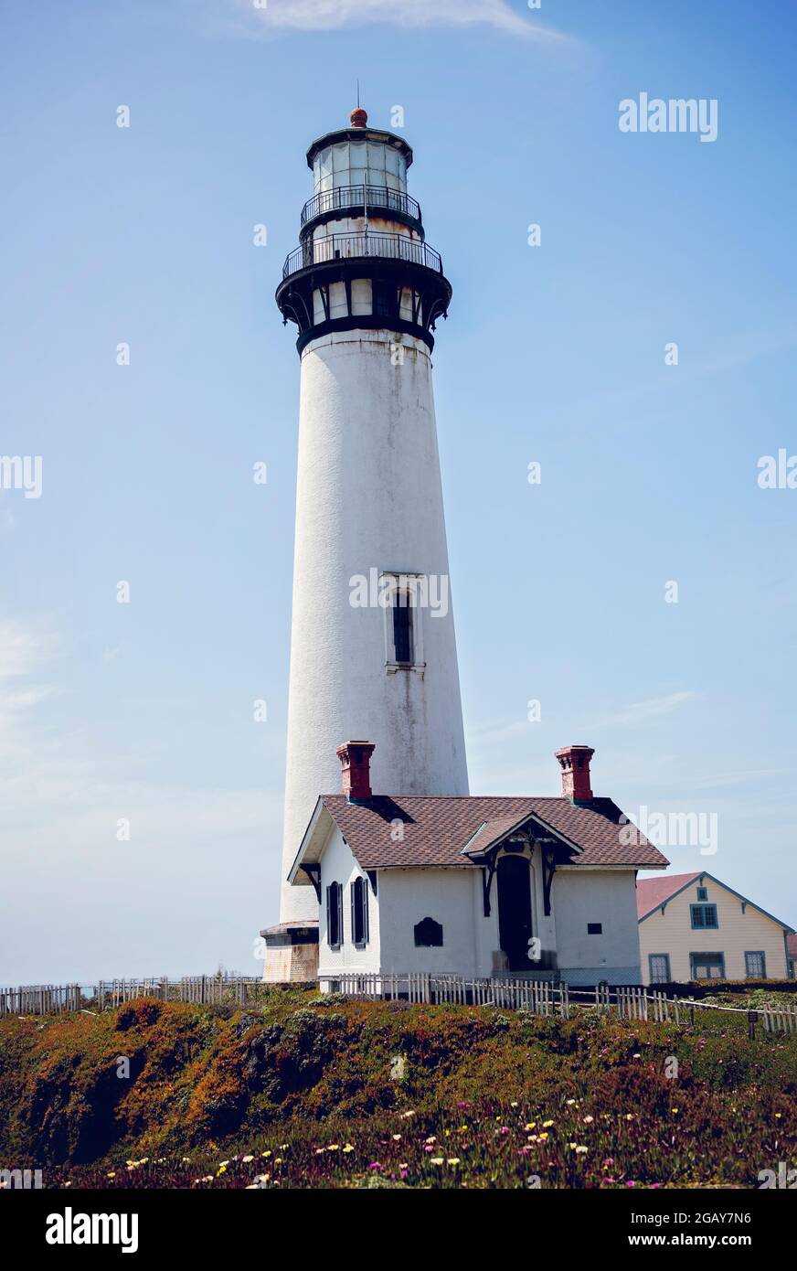 Pigeon Point Lighthouse Stock Photo - Alamy
