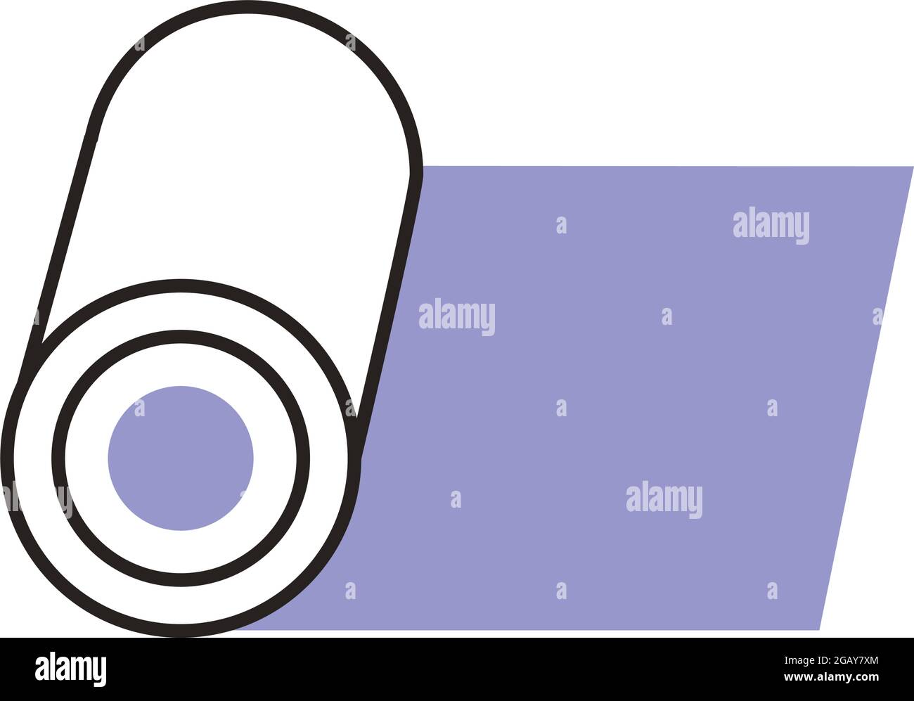 roll of cloth textile industry Stock Vector Image & Art - Alamy