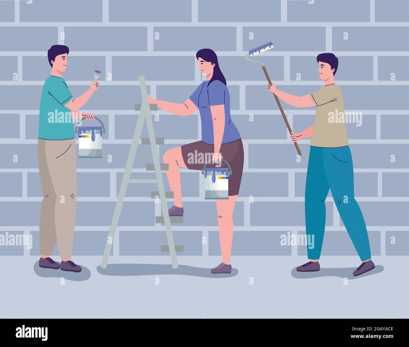 Remodel remodeling Stock Vector Images - Alamy