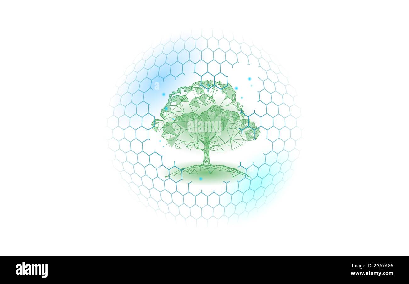 Save forest ecology abstract banner template. Eco rainforest safety ...