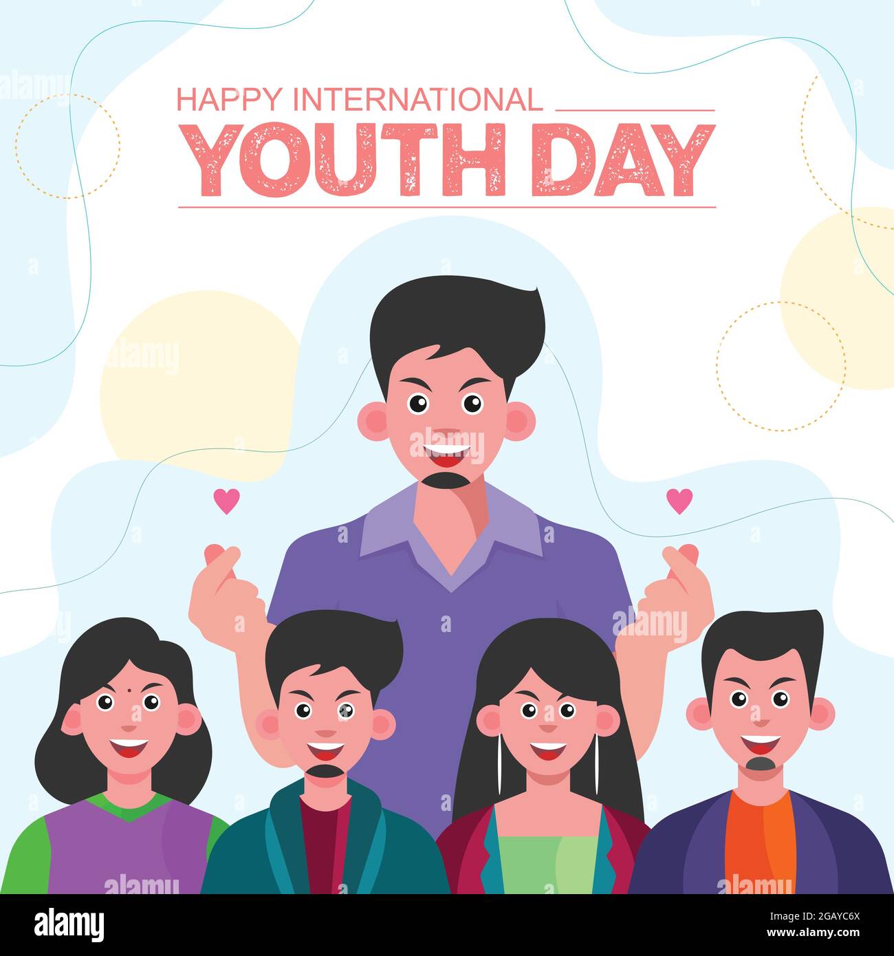 Boys and girls Stock Vector Images - Alamy