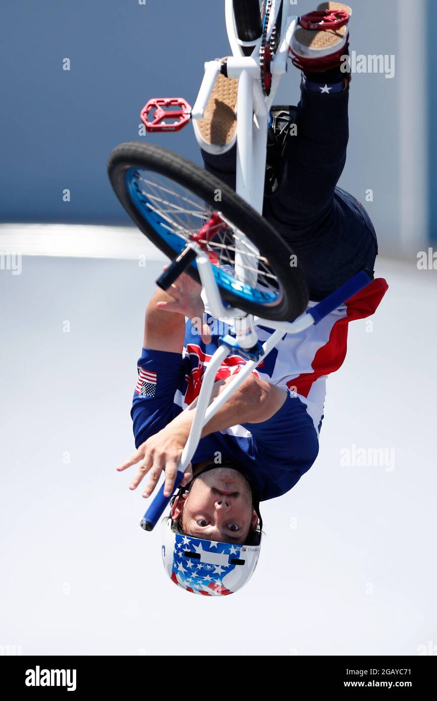 Tokyo, Japan. 1st Aug, 2021. JUSTIN DOWELL (USA) competes in the ...