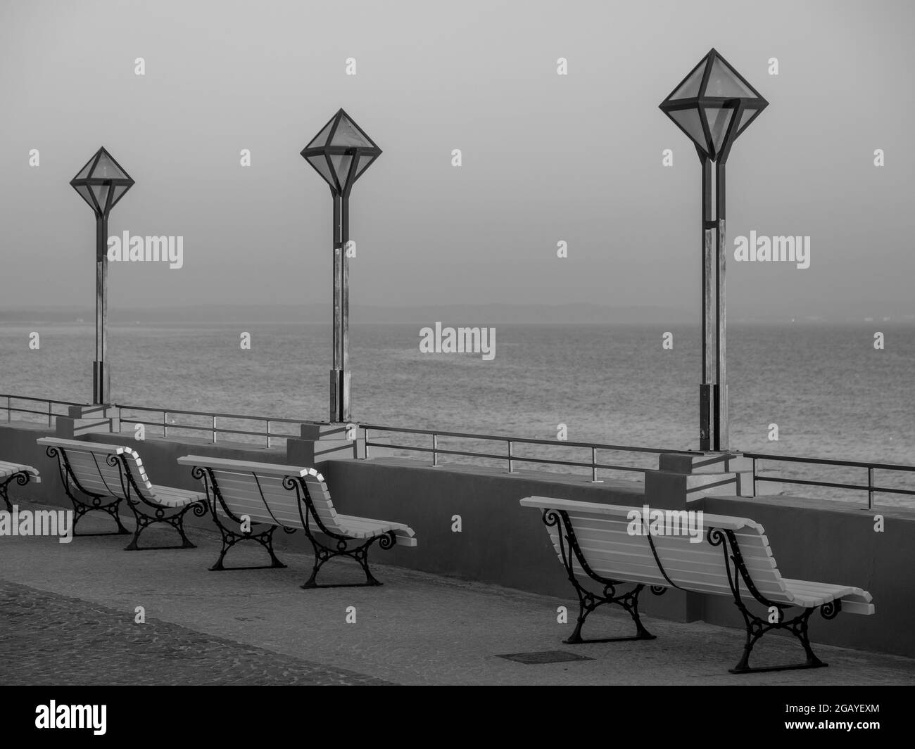 sunrise at the beach of binz Stock Photo - Alamy