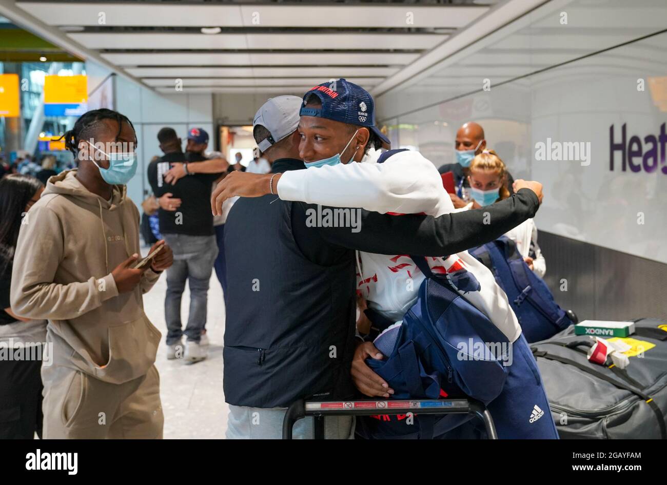 BMX rider Kye Whyte (right) who won a Silver medal at the Tokyo 2020 ...