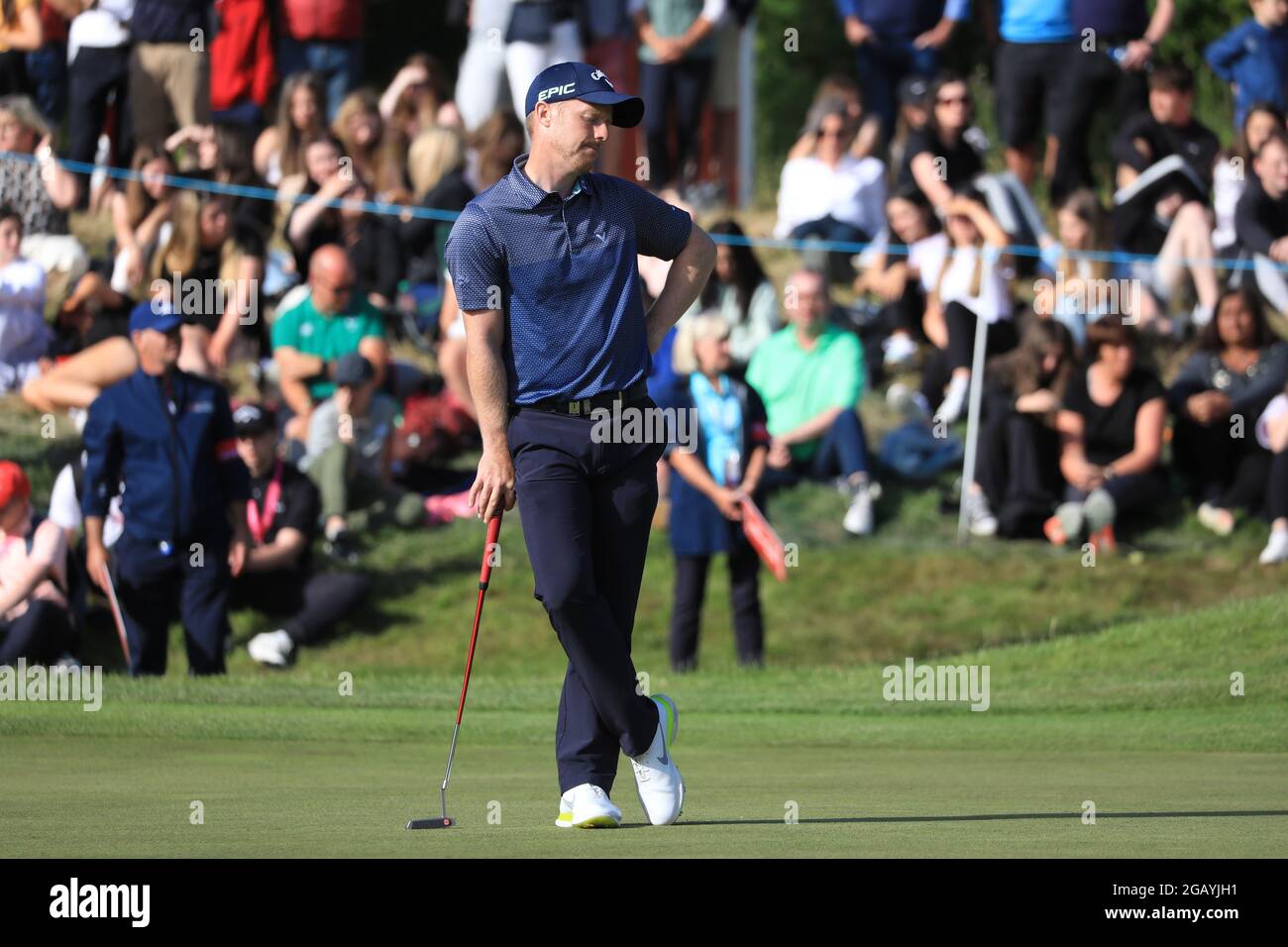 England’s David Horsey on day four of the ISPS Handa World Invitational ...