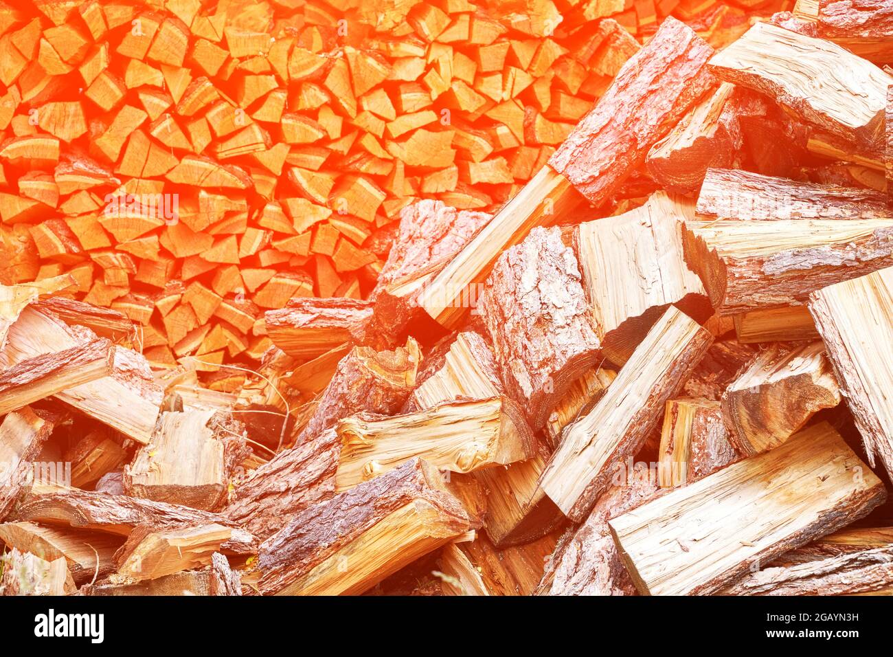 Wood chop stove. Woodpile texture background. Trees store. Hardwood ...