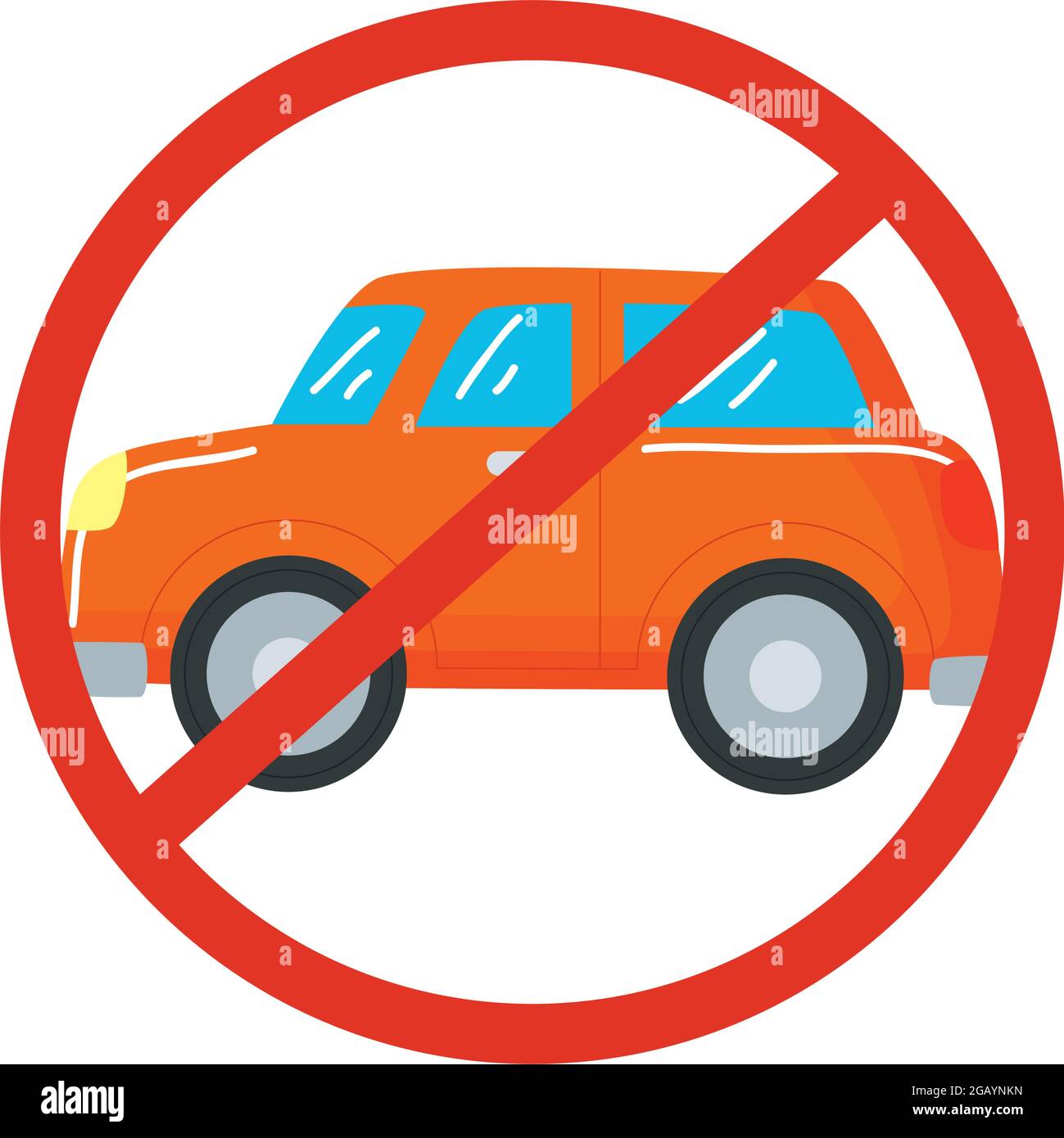dont car signal ecology icon Stock Vector Image & Art - Alamy