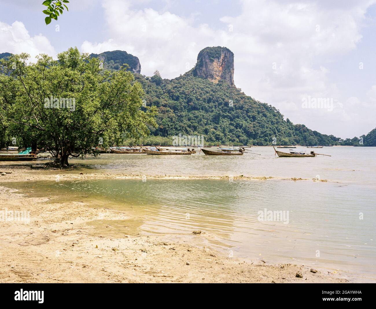 East Railay Beach Krabi Thailand Stock Photo - Alamy